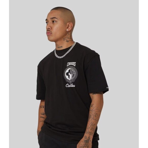 Crooks & Castles | Shirts | Crooks And Castles T Shirt Mens Medium ...